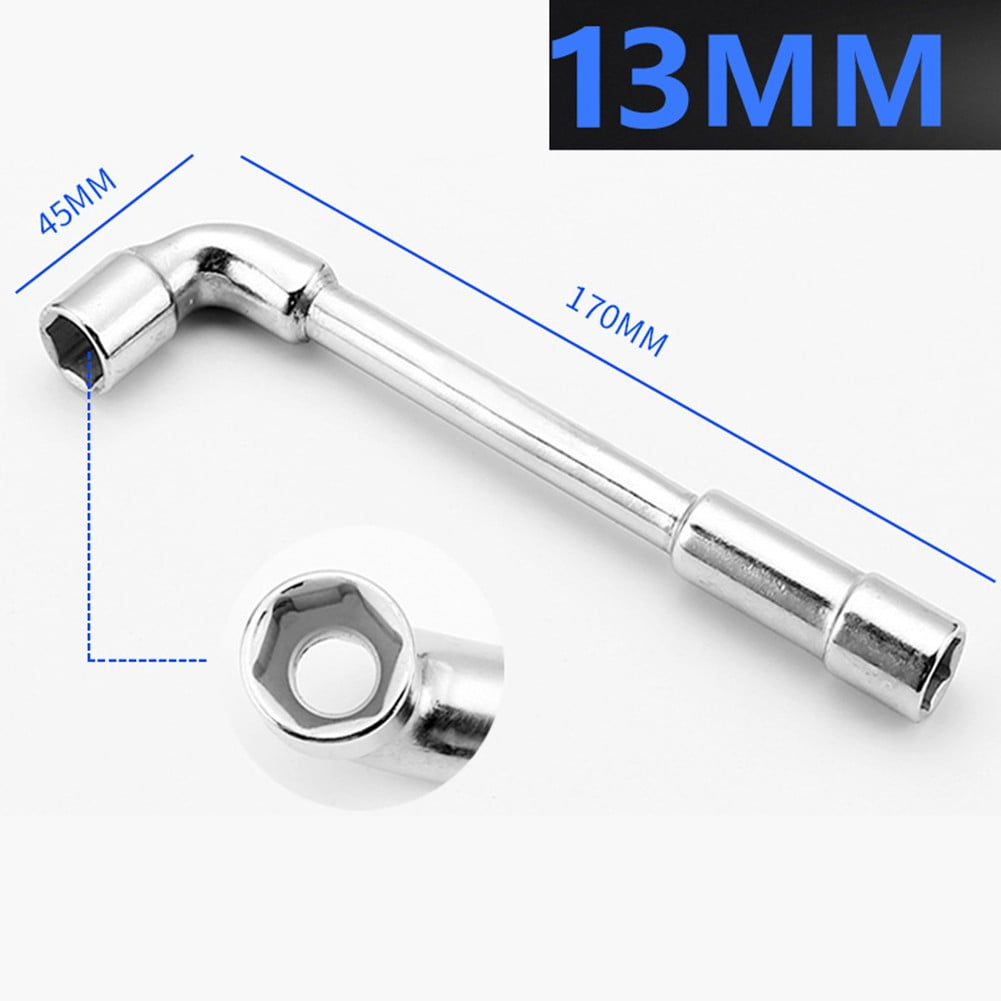 BUYISI Double-head Casing Pipe Socket Wrench L-shaped Perforated Elbow ...