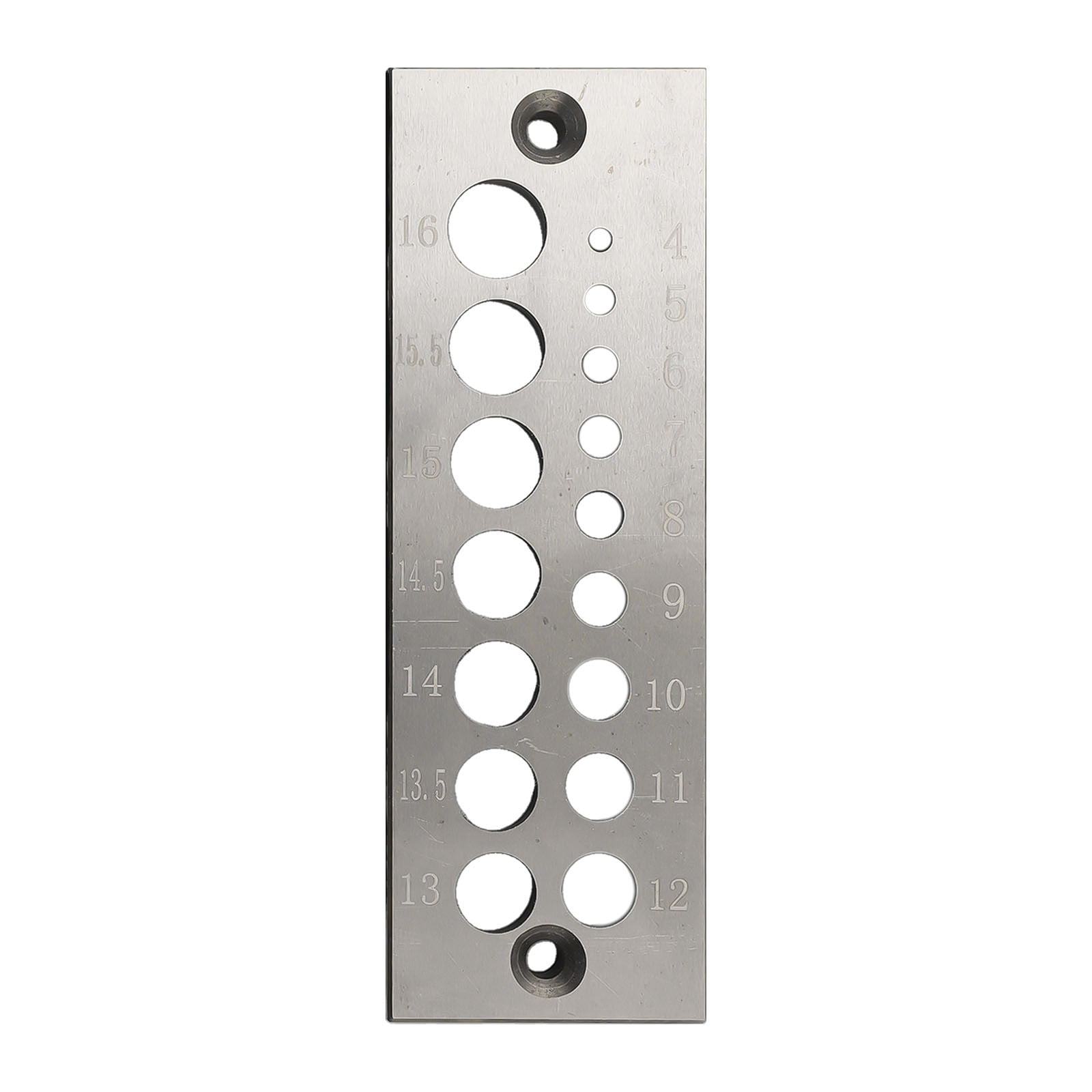 BUYISI Dowel Maker Steel Plate Featuring Adjustable Hole Sizes from 4mm ...