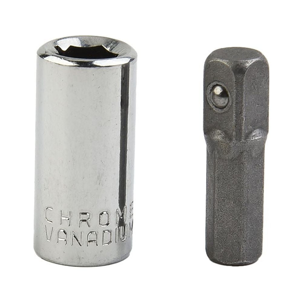 BUYISI Drill Socket Adapter Converter Set 1/4 Inch Hex Shank To 1/4 ...
