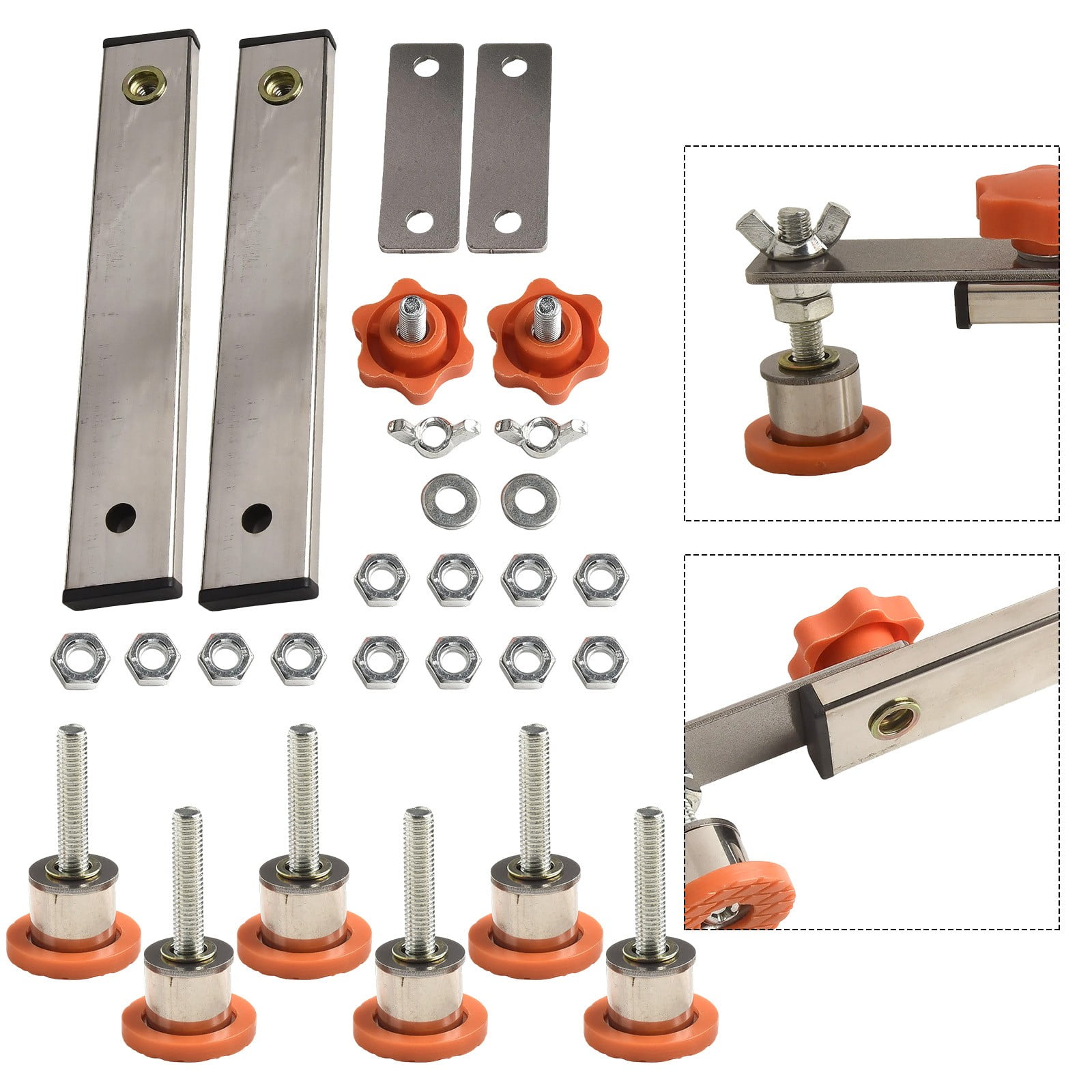 BUYISI Foldable stainless steel cutting machine foot pads non-slip pvc ...