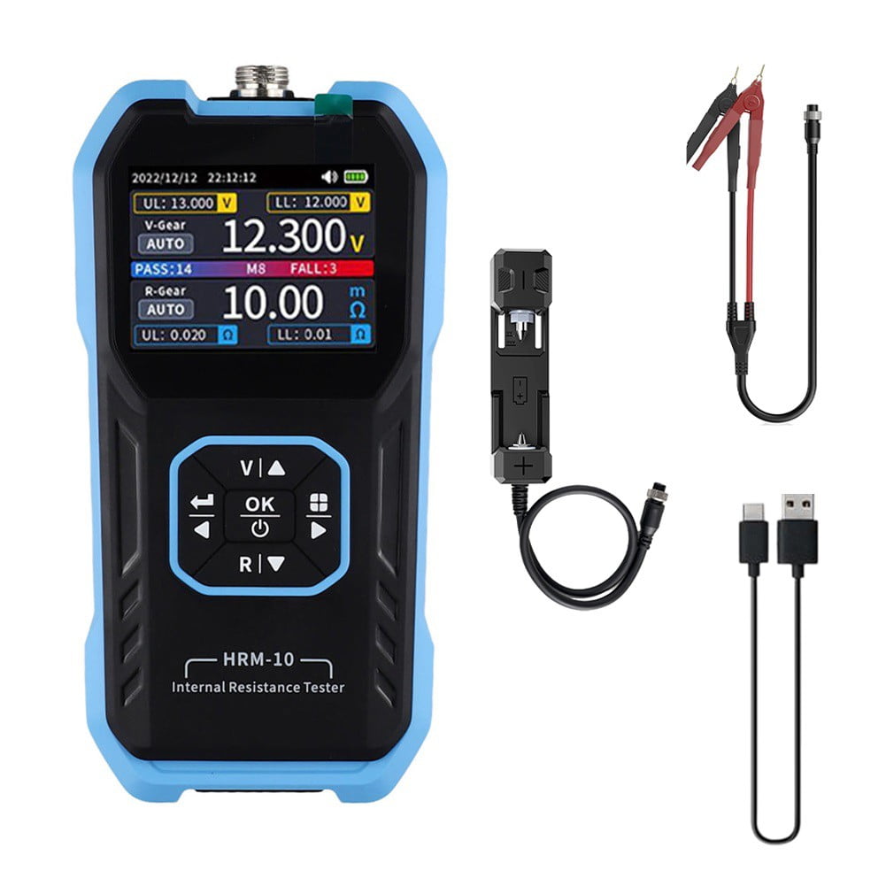 BUYISI For FNIRSI HRM-10 Battery Voltage Internal Resistance Tester ...