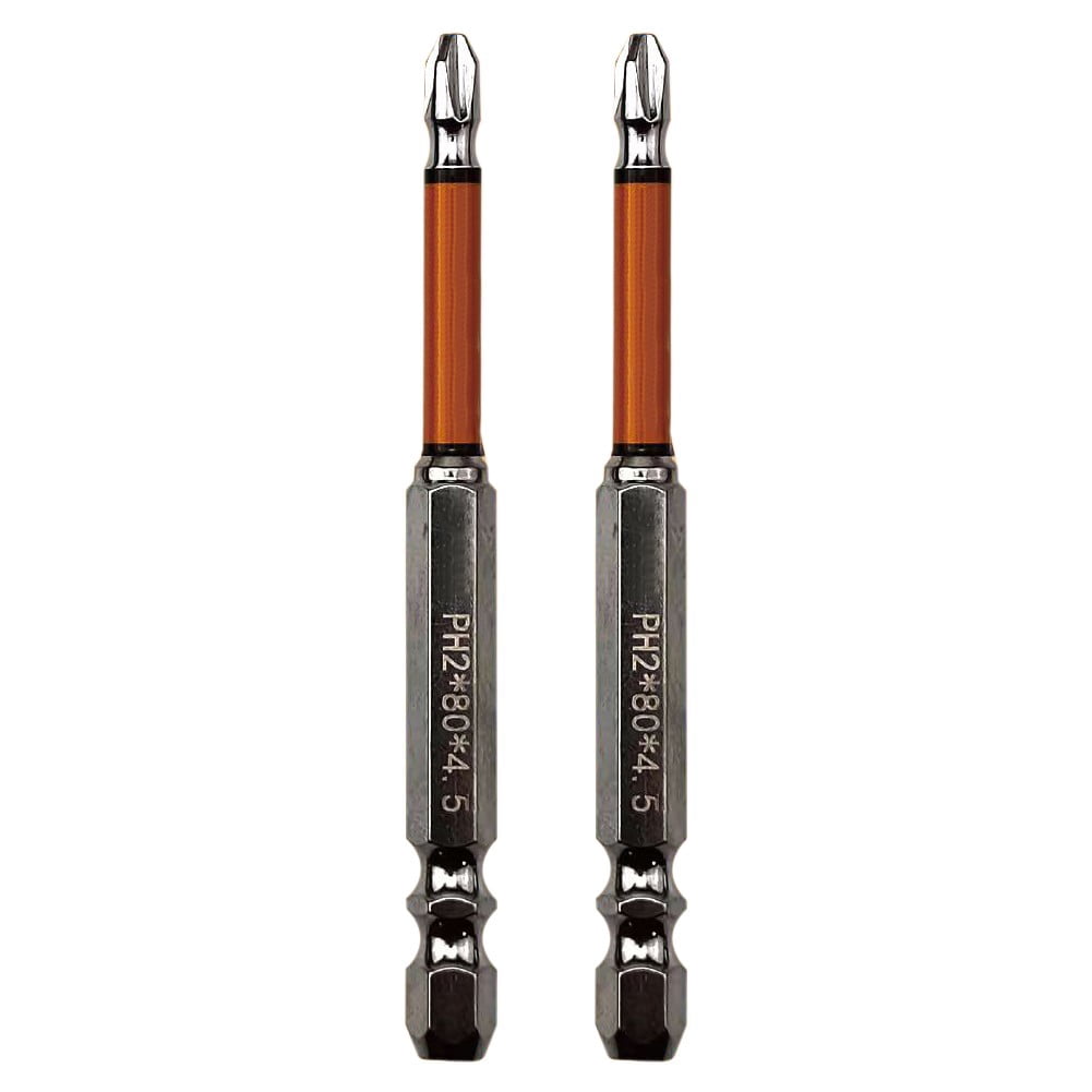 BUYISI HRC62 Degree Magnetic Cross Screwdriver Bits PH2 multipurpose ...