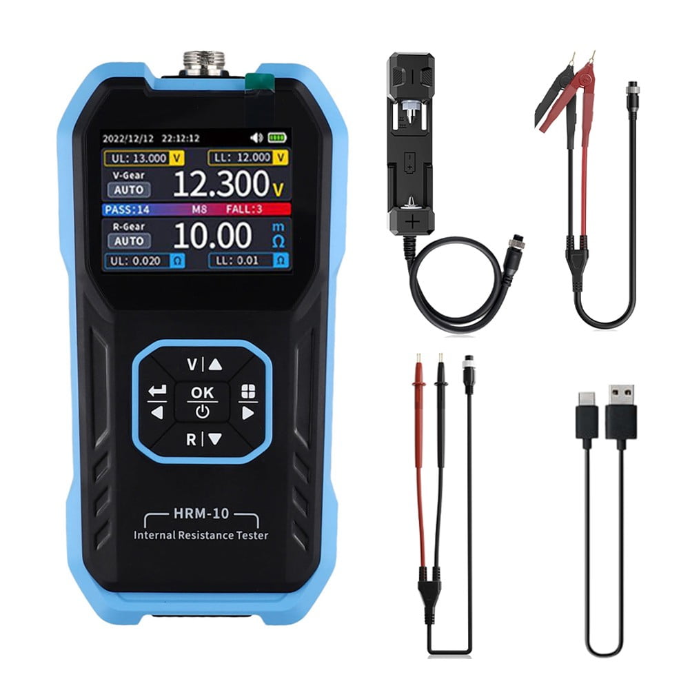 BUYISI HRM-10 Battery Tester Internal Resistance Tester High-definition ...