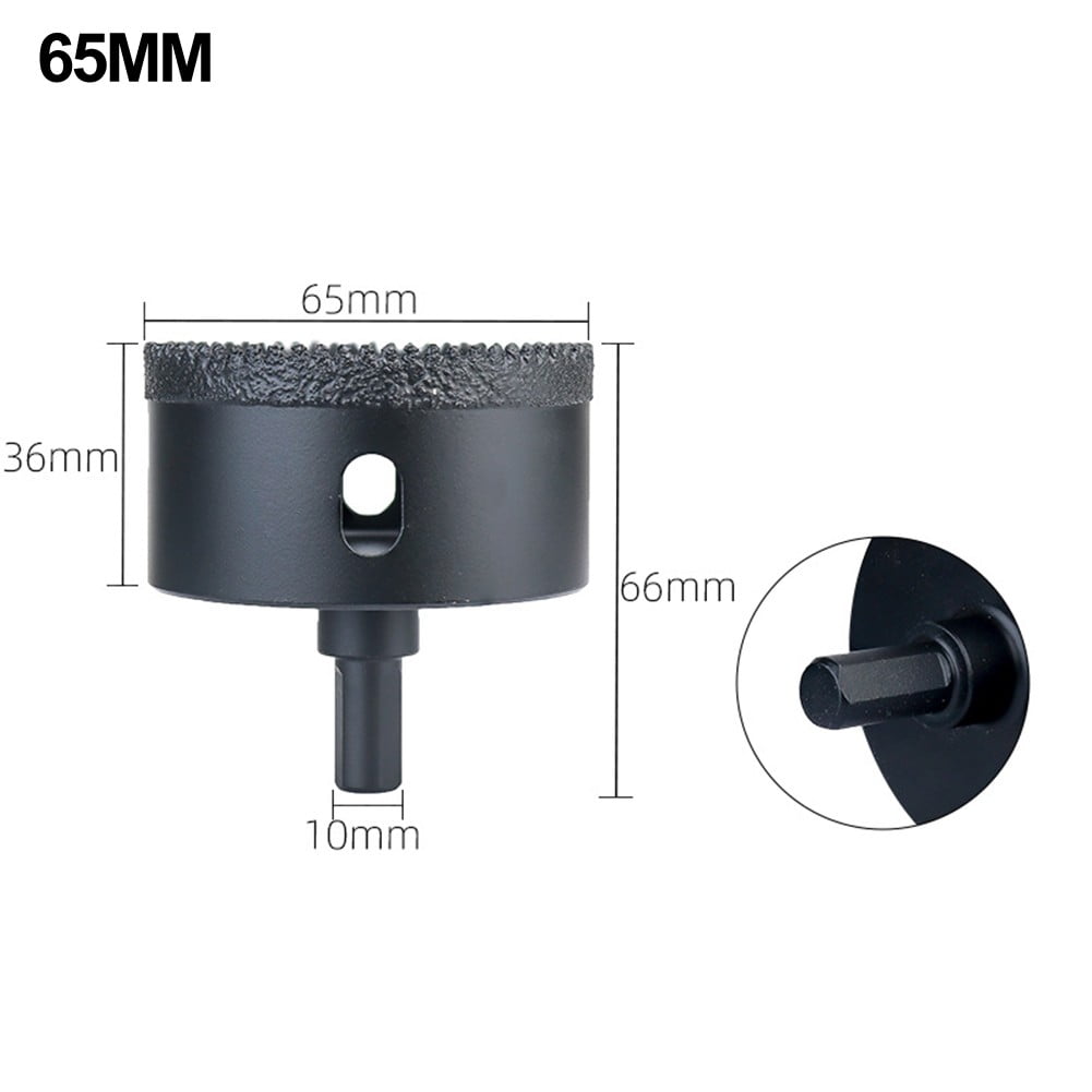 BUYISI Hand Electric Drill Multi-Tooth Hole Drill Bit Emery Drill ...