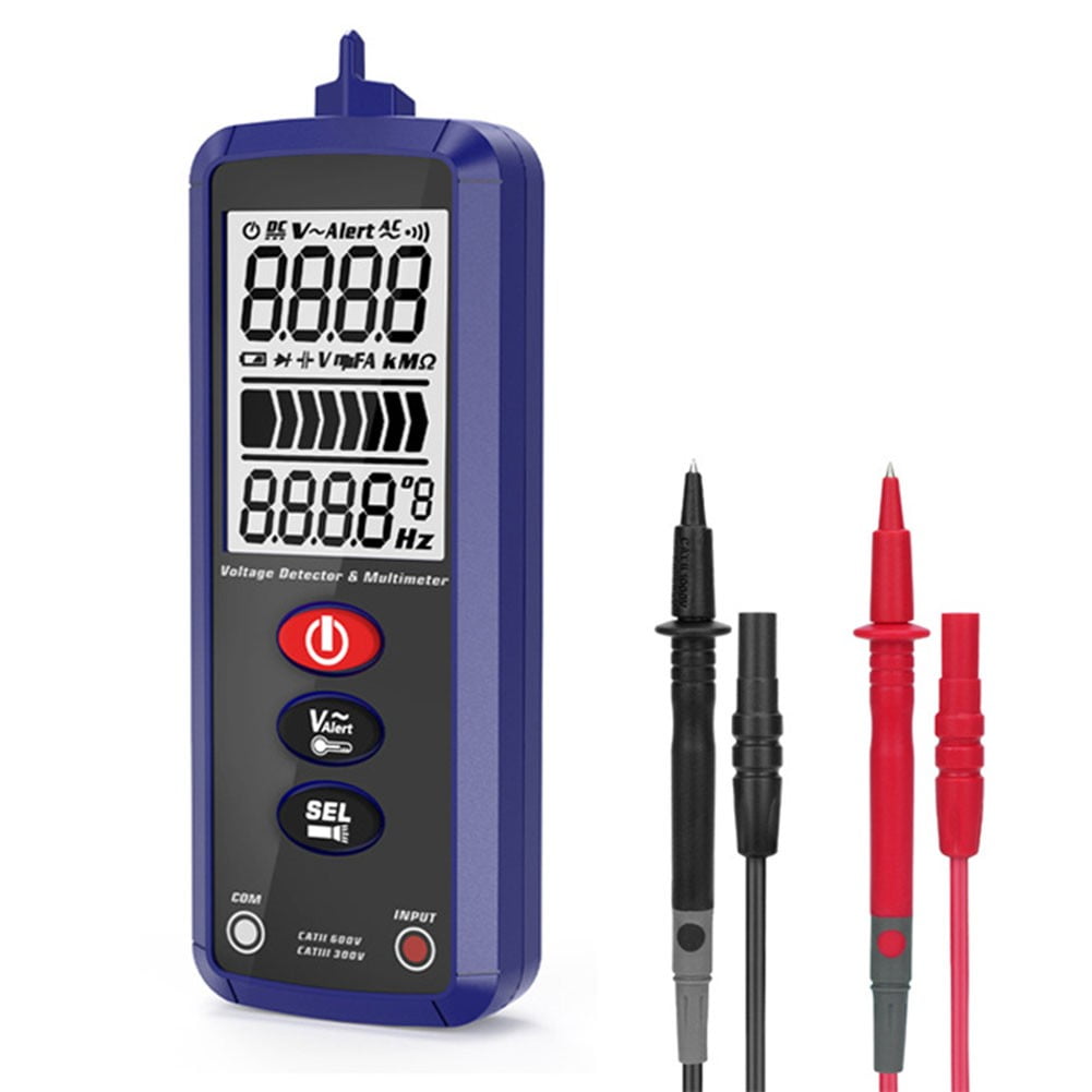 BUYISI Handheld Digital Multimeter Voltmeter Measures Phase,NCV,AC ...