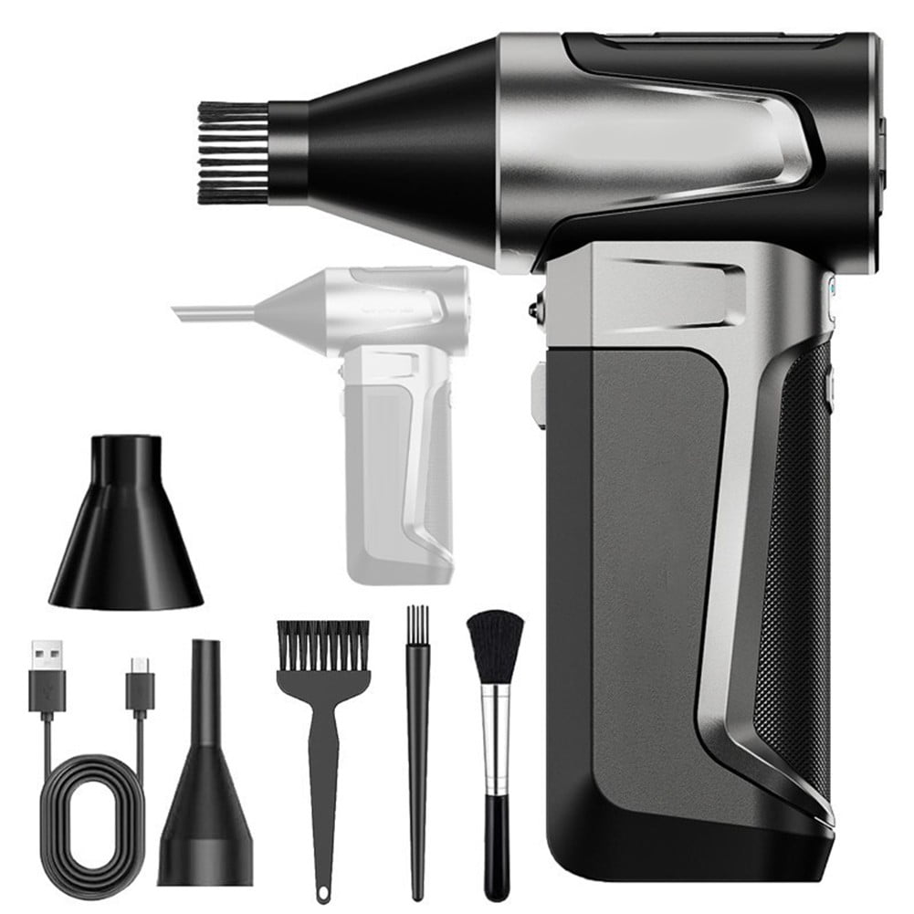 BUYISI Handheld Electric Compressed Air Duster Blower Violent Turbine ...