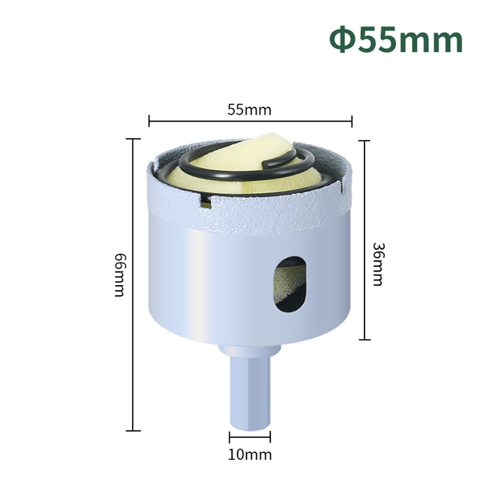 BUYISI Hole Cutter Dry Cutting for Porcelain Tiles Granite Hole Opener ...