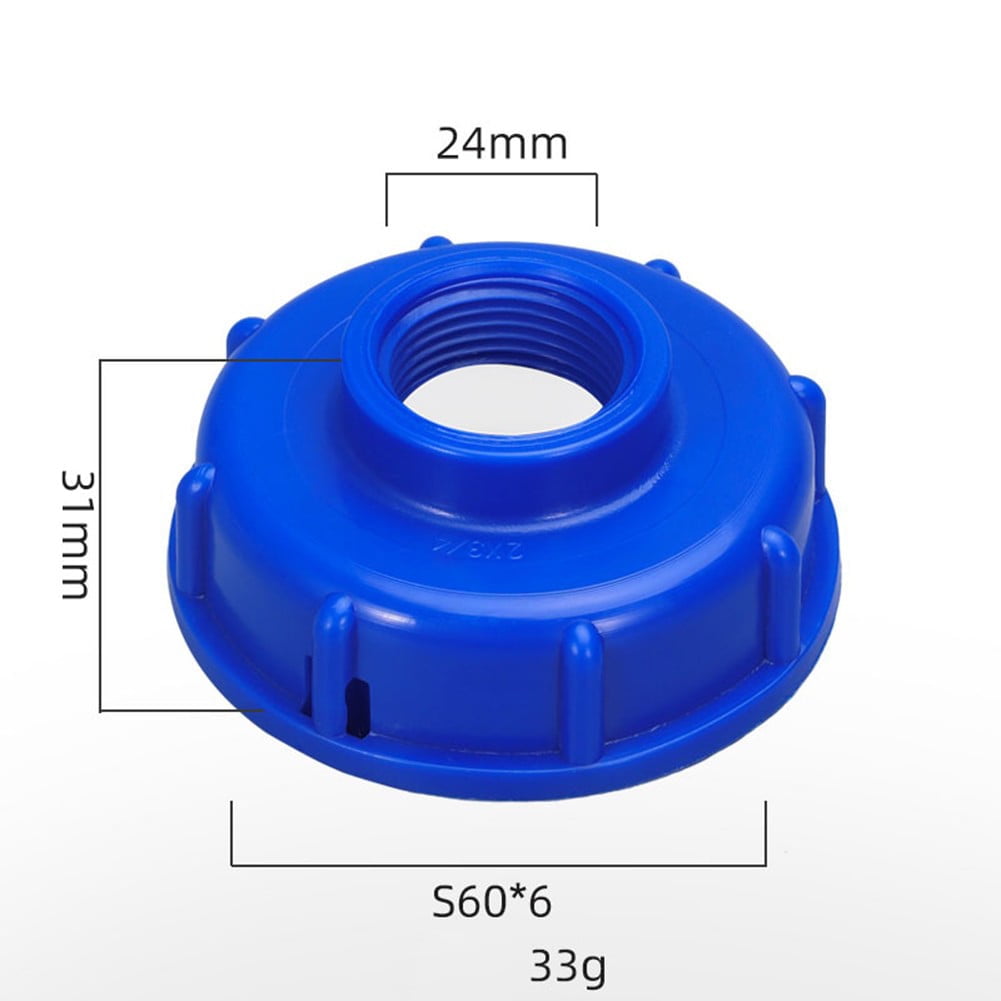 BUYISI IBC Ton Bucket Valve Tank Adapter Connector Faucet Hose Adapter ...