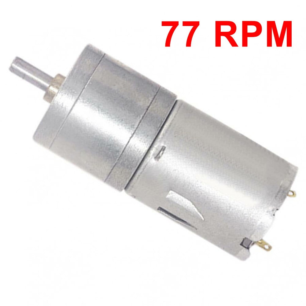 BUYISI JGA25-370 12V Geared Motor DC Motor Electric Gear Motor High ...