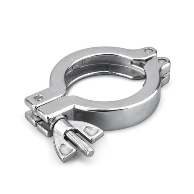 BUYISI KF16-KF50 Vacuum Clamp Aluminum Alloy Clamp + Bracket +Rubber ...