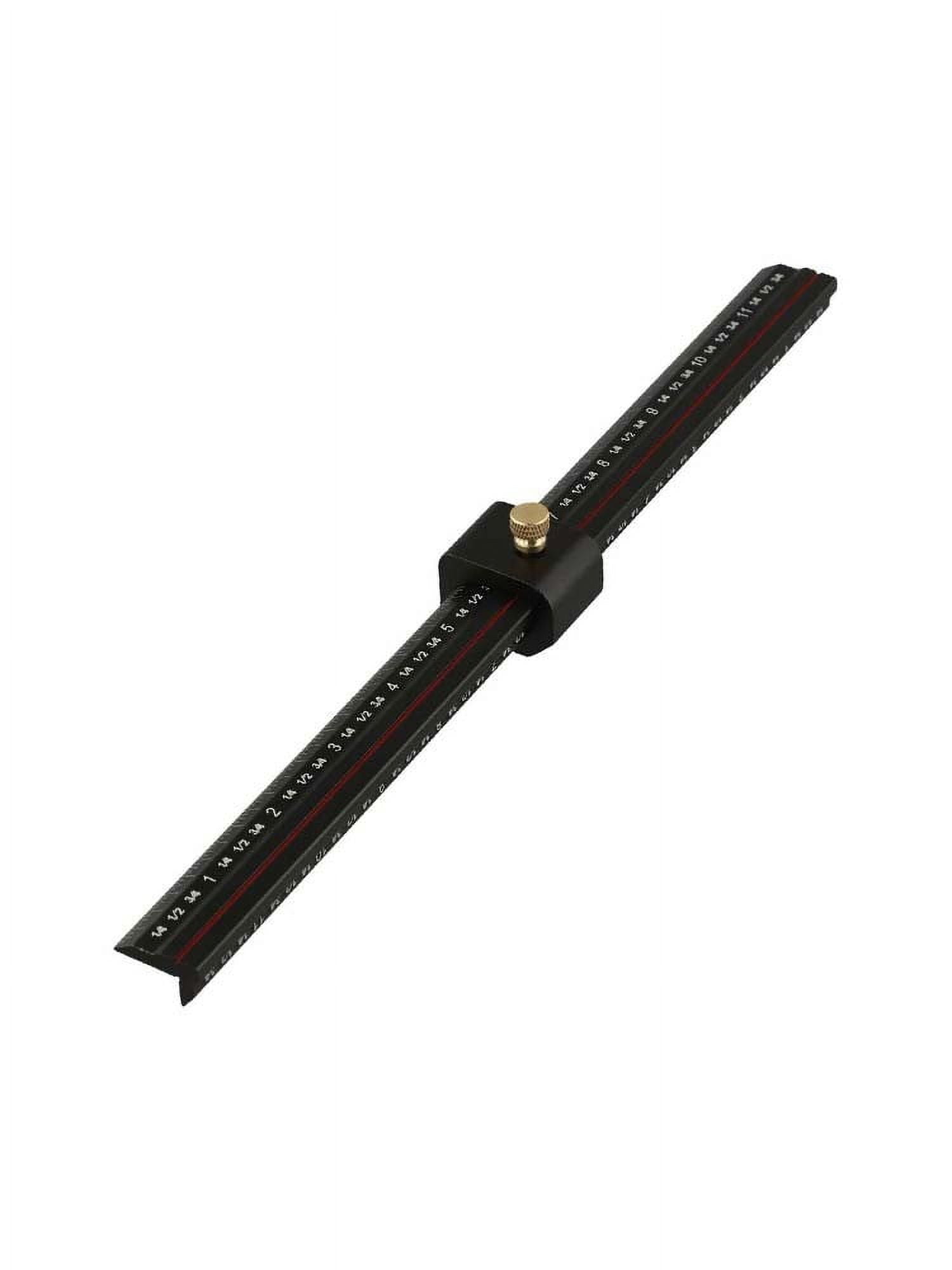 BUYISI L Type Adjustable Limit Marking Ruler Length Depth Measurement ...