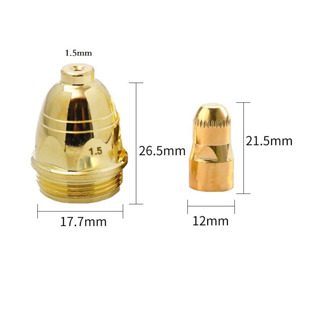 BUYISI Long lasting P80 Electrode Nozzle Plasma Cutting Torch for CNC ...