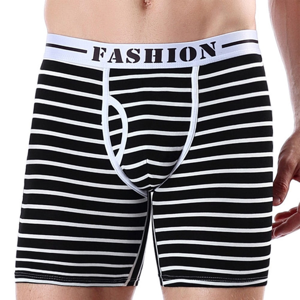 BUYISI Mens Boxers Lengthened Training Sports Leggings Fitness Trunks ...