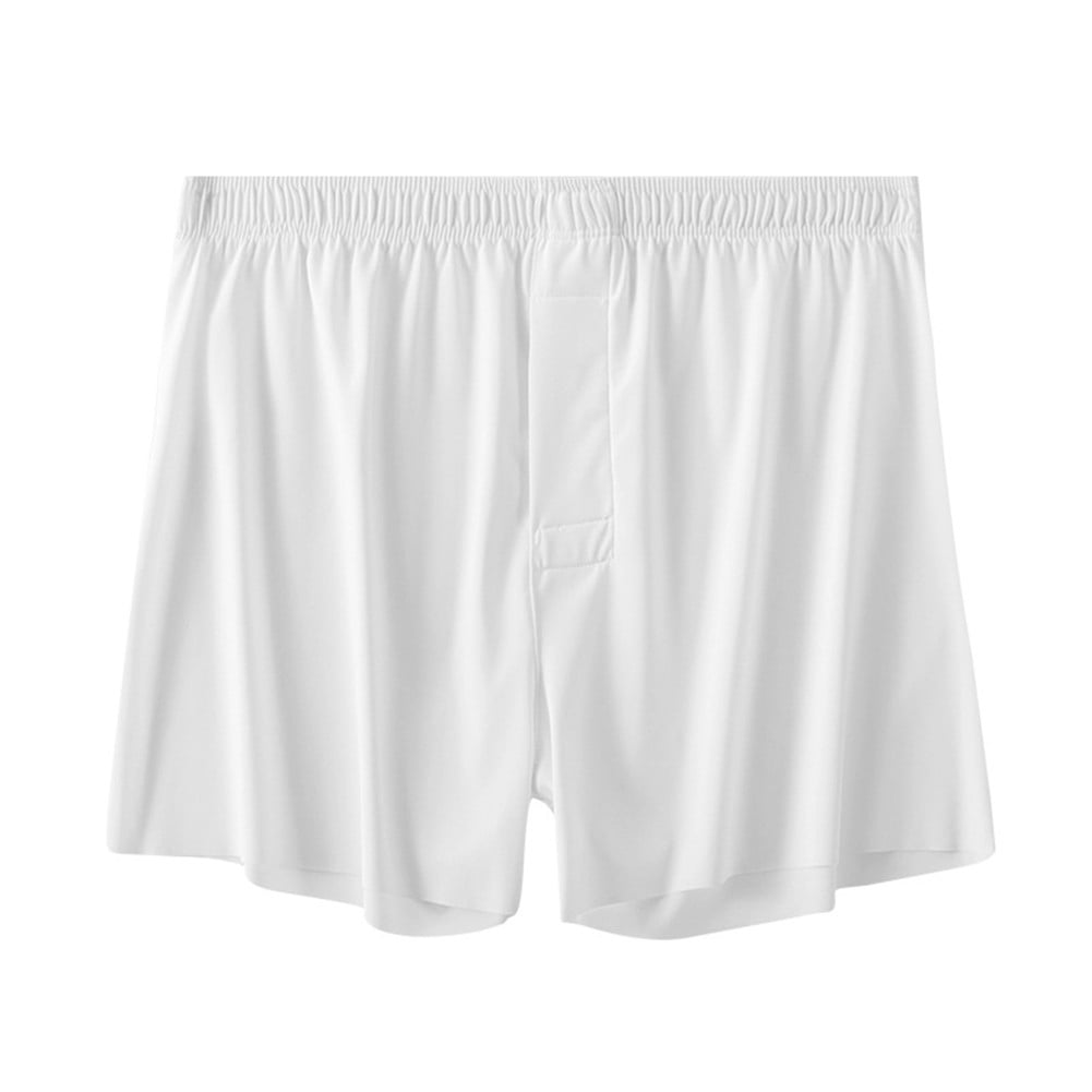 BUYISI Mens Ice Silk A Luo Pants Plus Size Boxer Pants Breathable ...