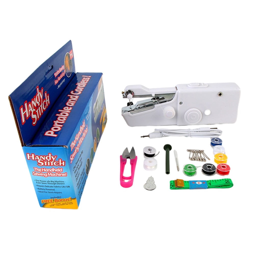 BUYISI Mini Sewing Machine Handheld Portable Electric Sewing Machine ...