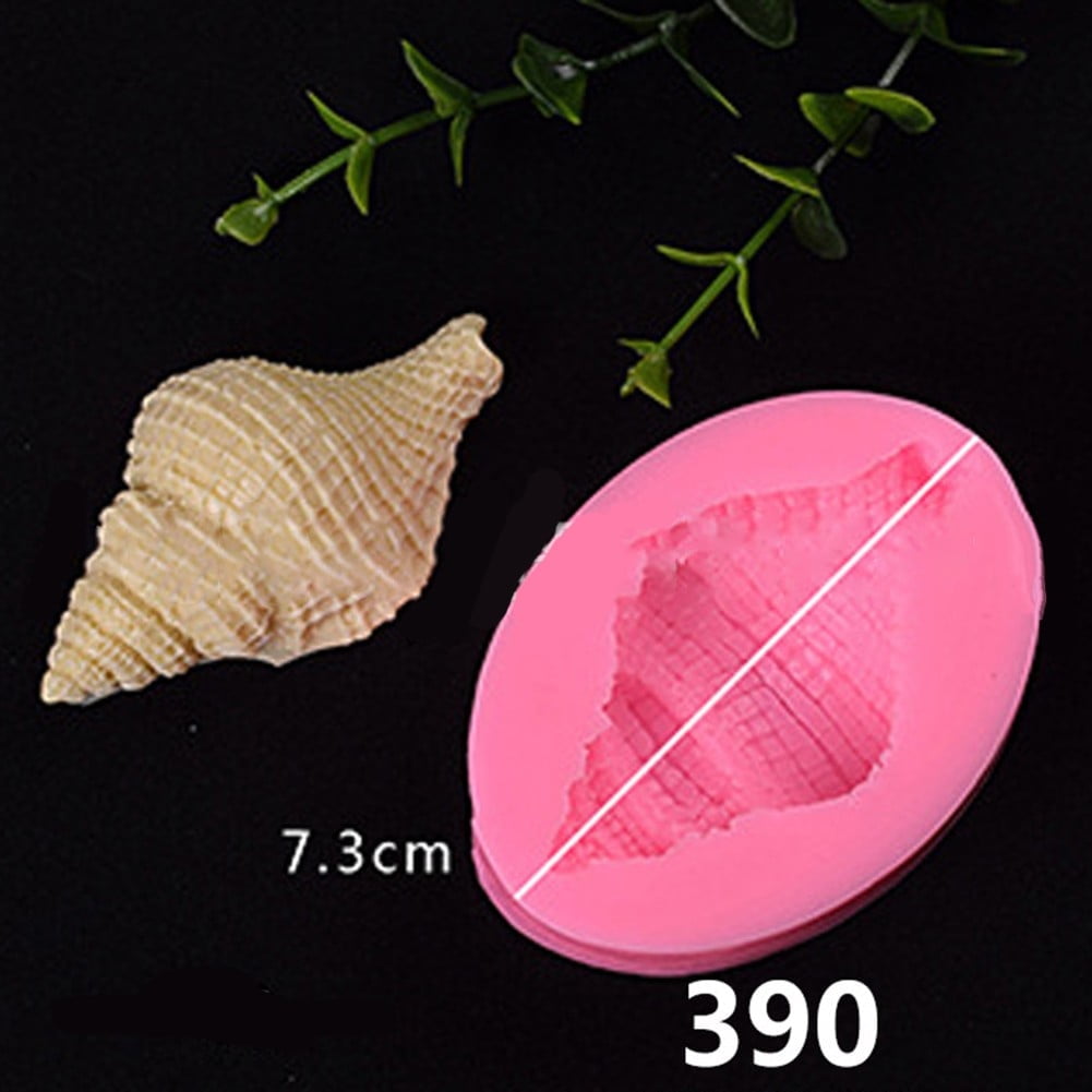 BUYISI Ocean Series Pearl Conch Starfish Shell Seashell Silicone M-old ...