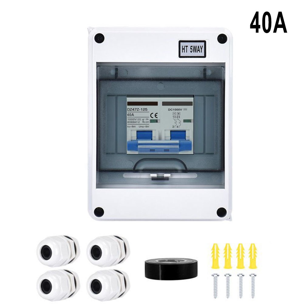 BUYISI PV Disconnect Box DC1000V Circuit Breaker Solar System Isolator ...