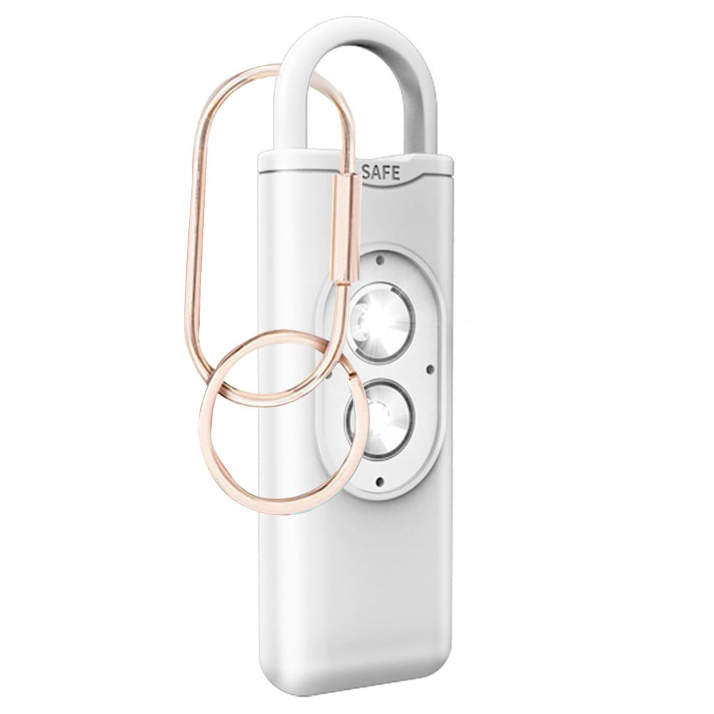 BUYISI Personal Alarm Loud 130dB Siren and Dual Flashing LED Light with ...