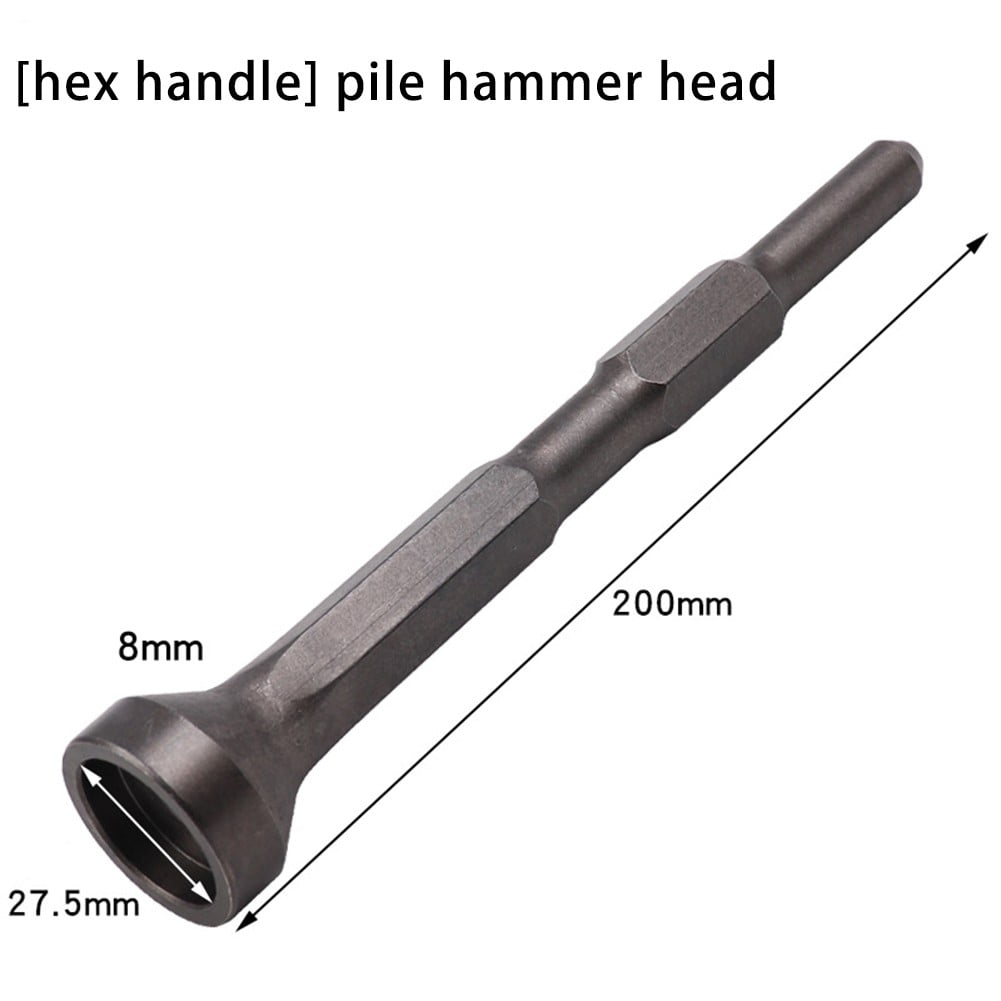 BUYISI Pile Hammer Heads Edge Hammer For Impact Drill For Electric And ...