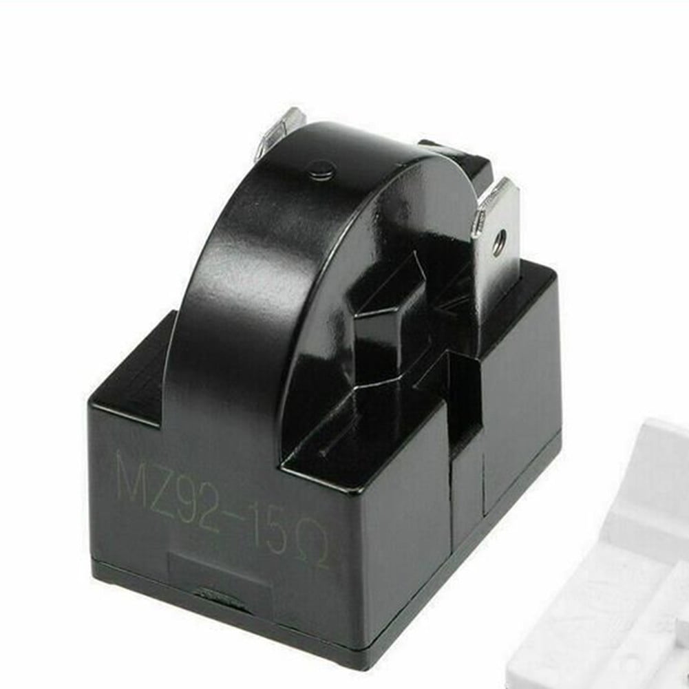 BUYISI Refrigerator PTC Starter Relay Replacement 2 Pins Compressor ...
