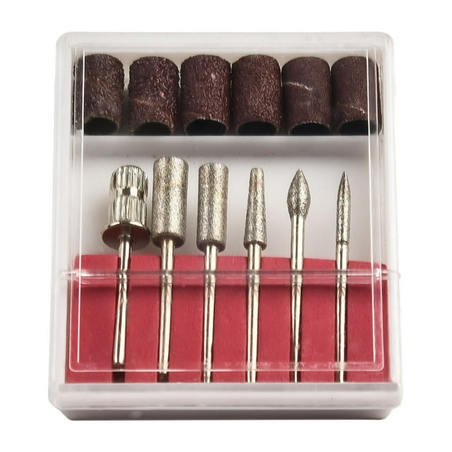 BUYISI Removing Drill Bits Set Trimming 12pcs Diamond Electric File ...