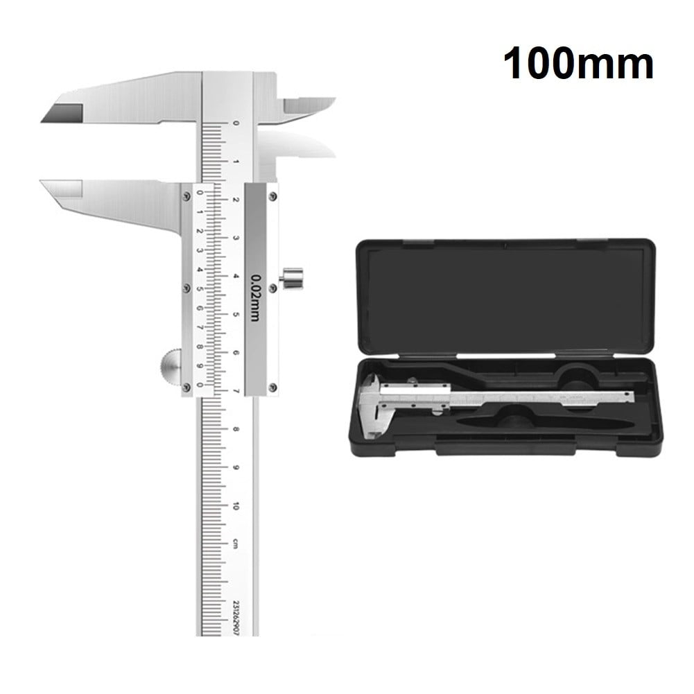 BUYISI Robust Mini Vernier Caliper 100mm Perfect for Measuring Small ...
