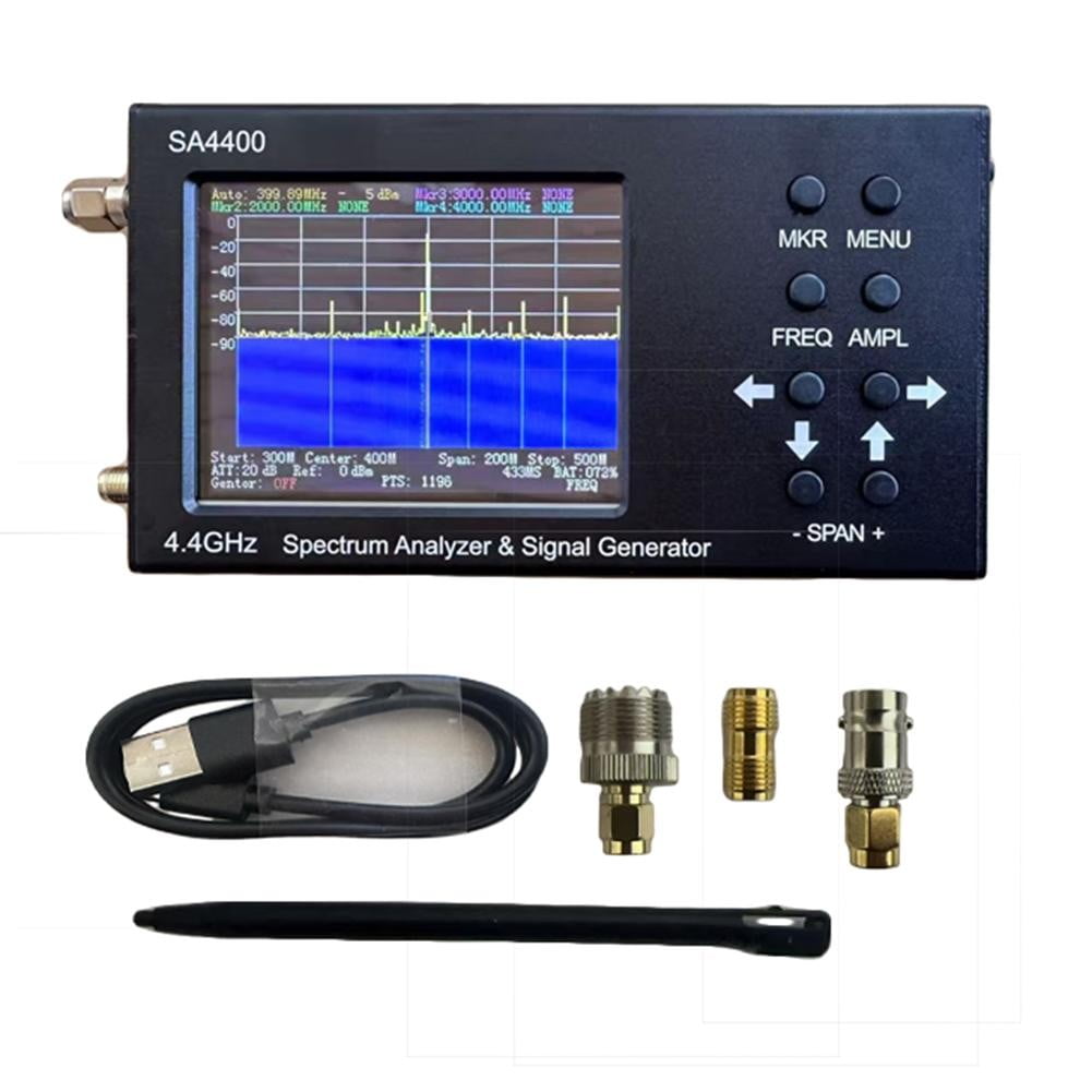 BUYISI SA4400 4.4G Spectrum Analyzer & Signal Generator Touch Screen ...