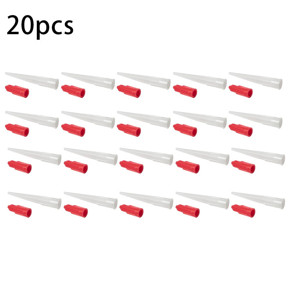 BUYISI Silicone Tube Nozzle Cap Re-sealable Mastic Cartridge Spare ...