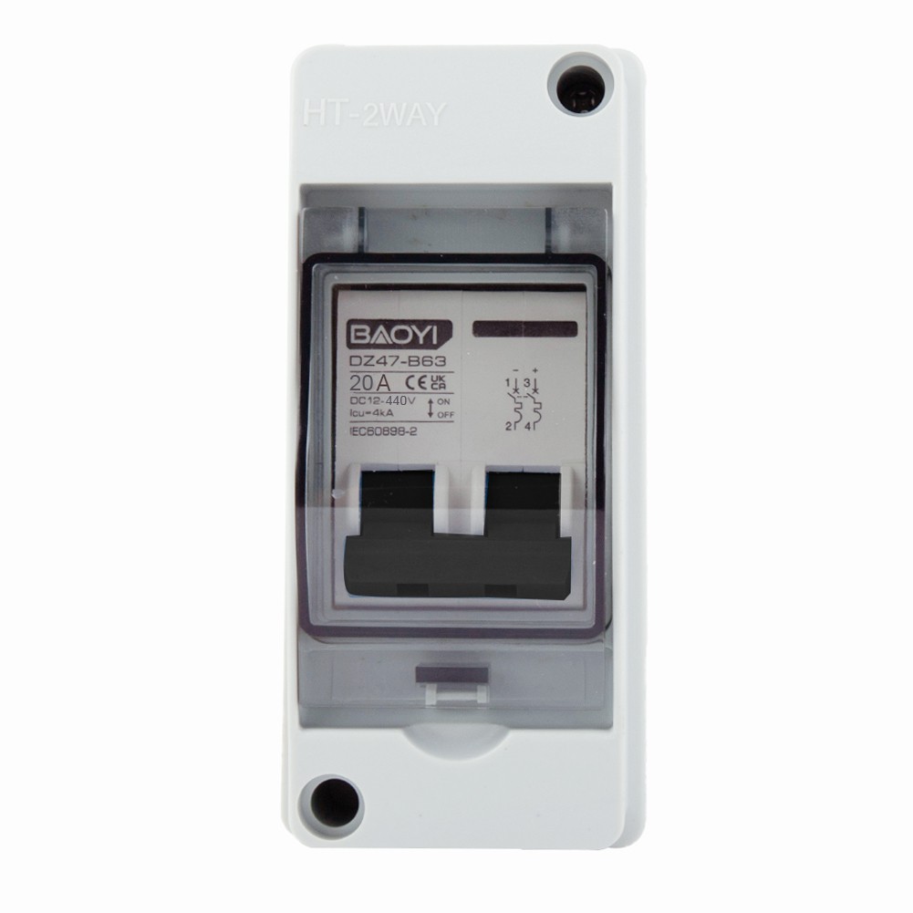BUYISI Solar photovoltaic cell combiner box DC circuit breaker switch ...