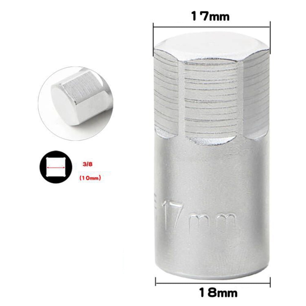 BUYISI Square Oil Sump Drain Key Tool Remover For Screw Socket 3/8 ...