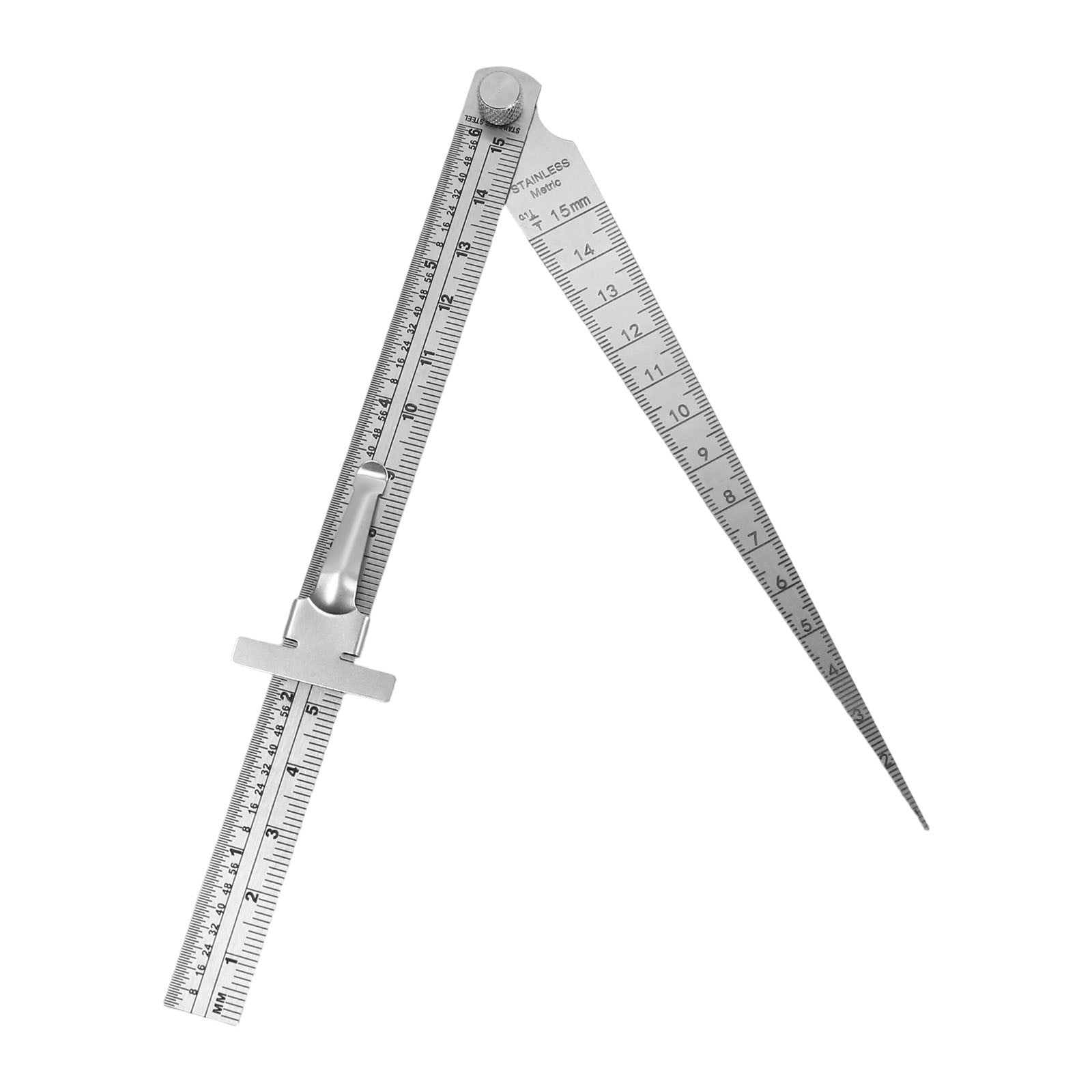 BUYISI Stainless Steel Gap Diameter Depth Measuring Gauge Adjustable ...