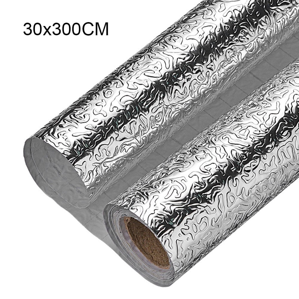 BUYISI Stylish and Functional Aluminum Foil Sticker for Kitchen Wall ...