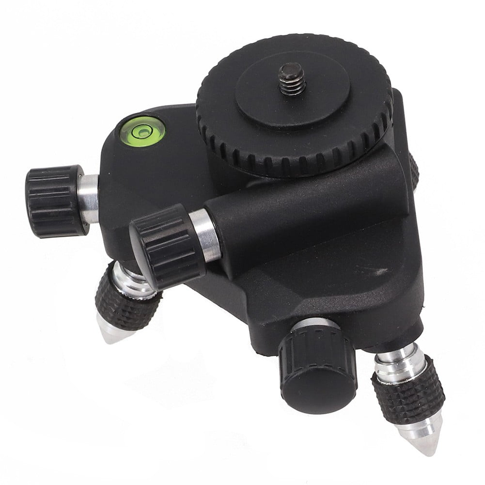 BUYISI Tripod Tripod Bracket Base 360 Degree Level Adapter Meter ...
