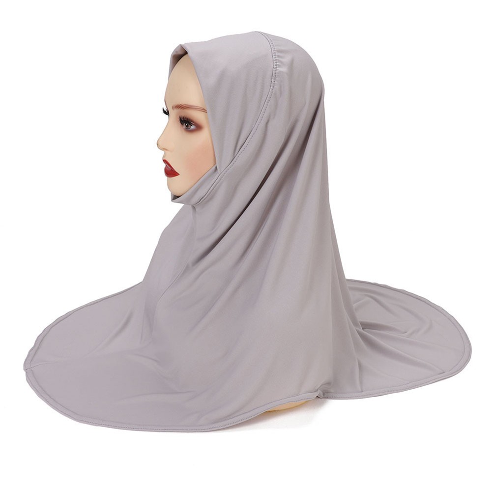 BUYISI Unique Design Women Hijab Round Edge Arabic Hood Scarf for All ...
