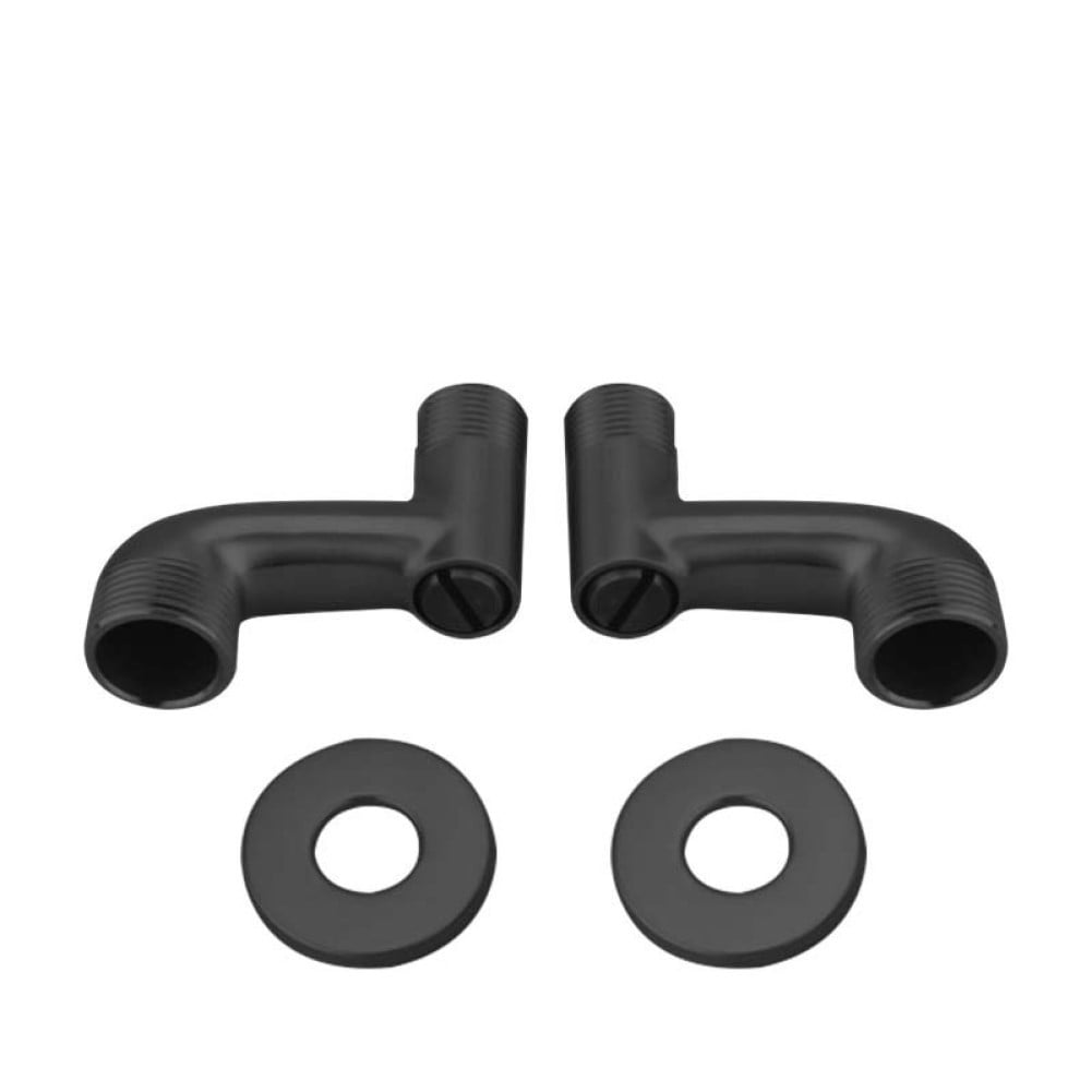 BUYISI Wall Mount Bathtub Adapter Shower Faucet Swing With Decorative ...