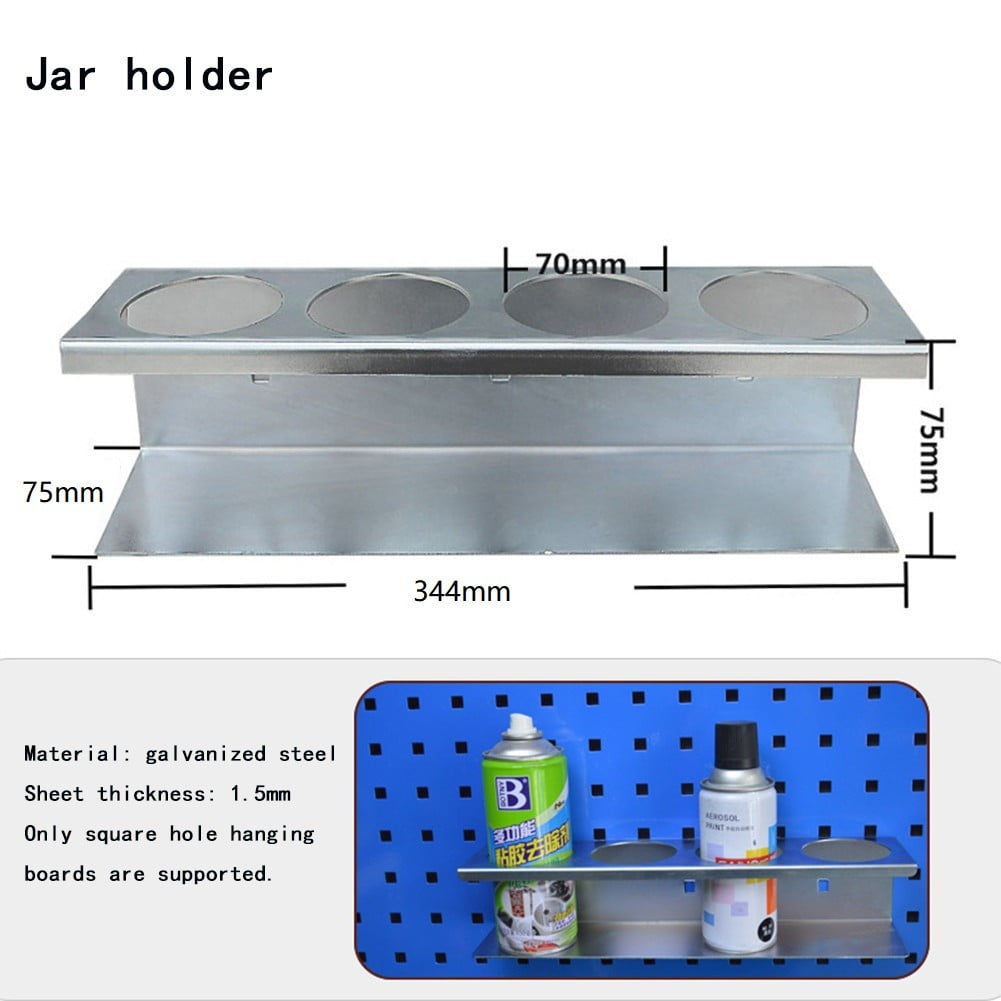 BUYISI Wall-mounted orifice hook hardware tool storage rack tool box ...