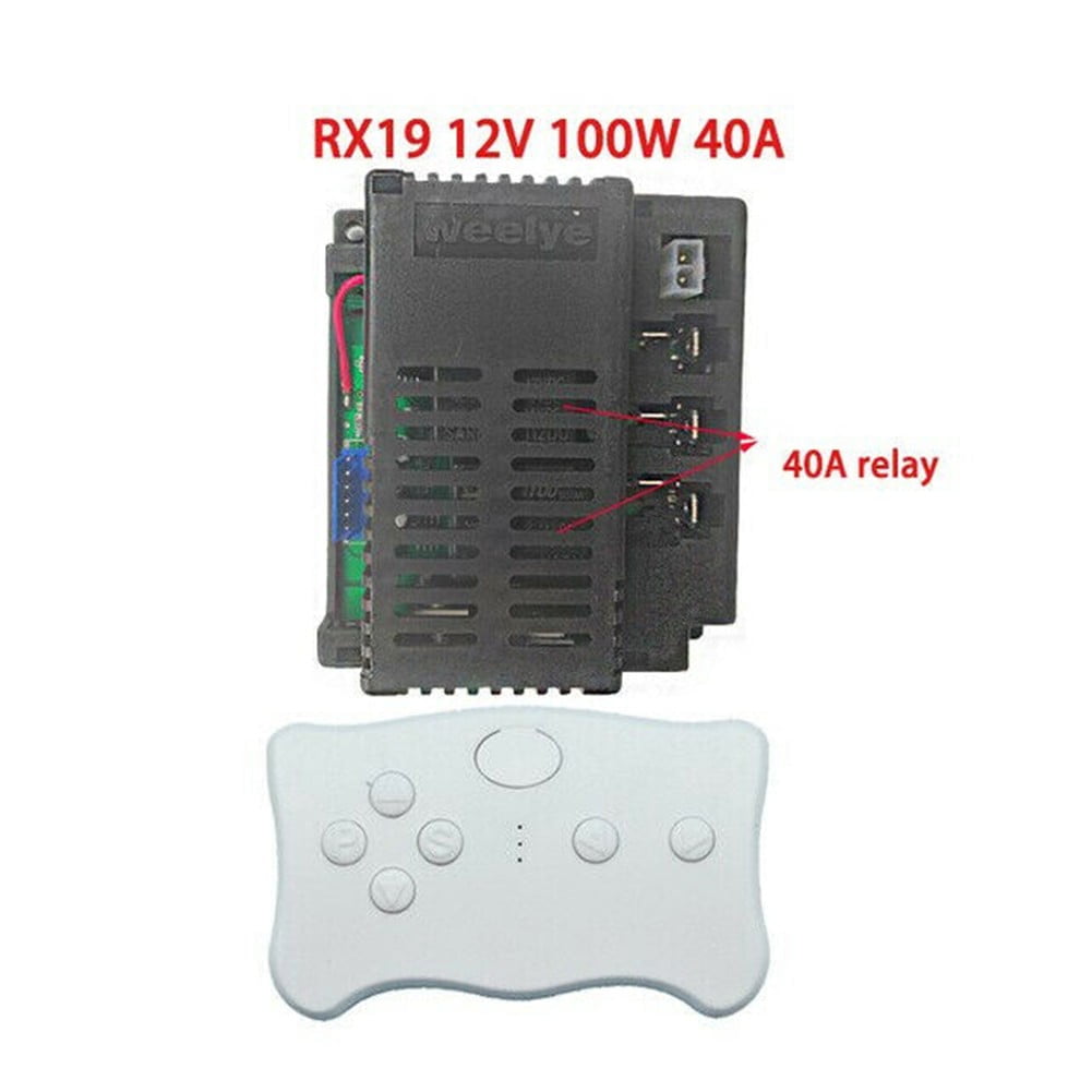 BUYISI Weelye Children's Electric Toy Car RC and Receiver 2.4G Bluetooth Transmitter RX19 12V ...