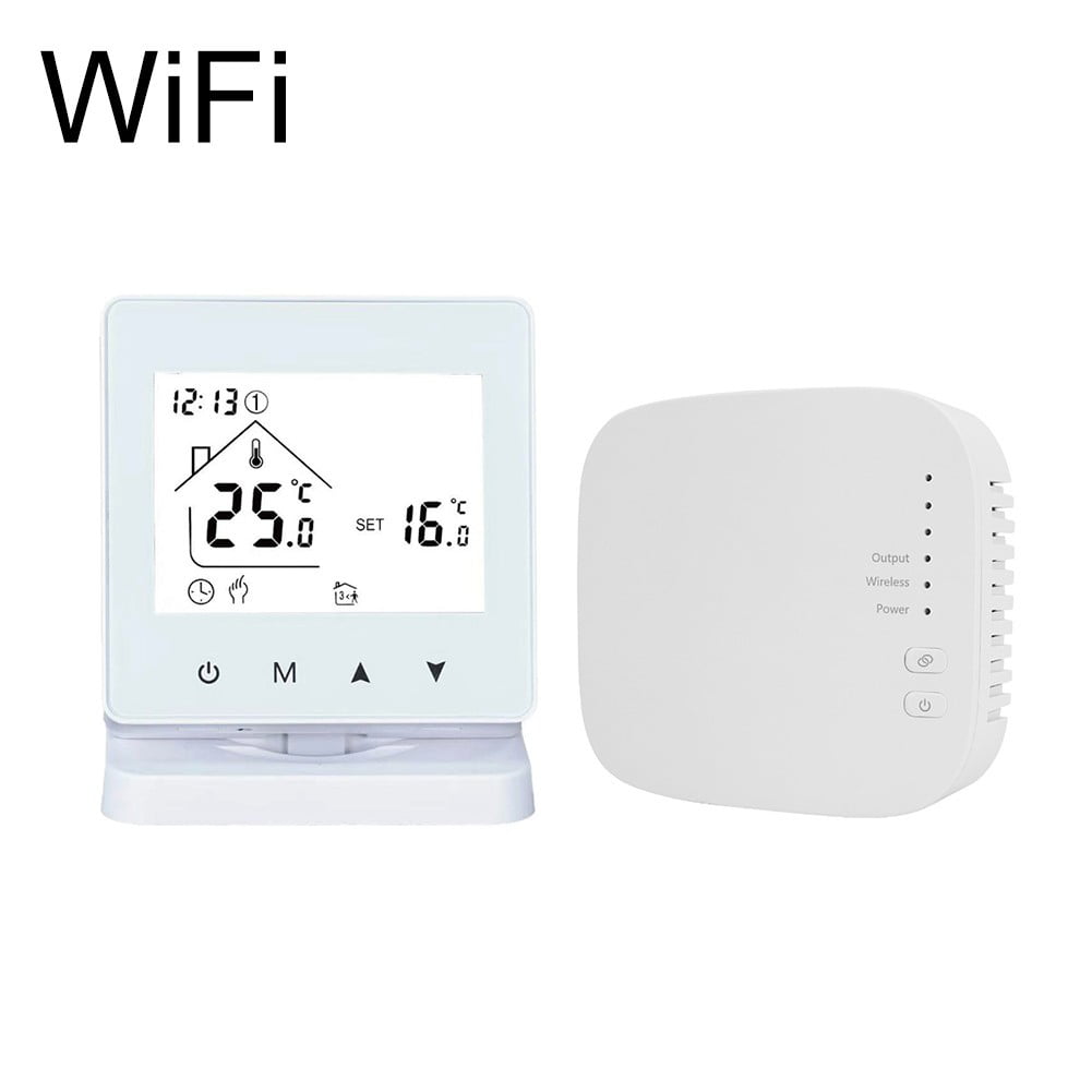 BUYISI for Tuya Smart Wireless for RF433 Floor Heating Wall-mounted ...
