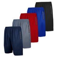 BUYJYA 3 Piece Men's Quick-Dry Sportswear Set with Breathable Workout ...