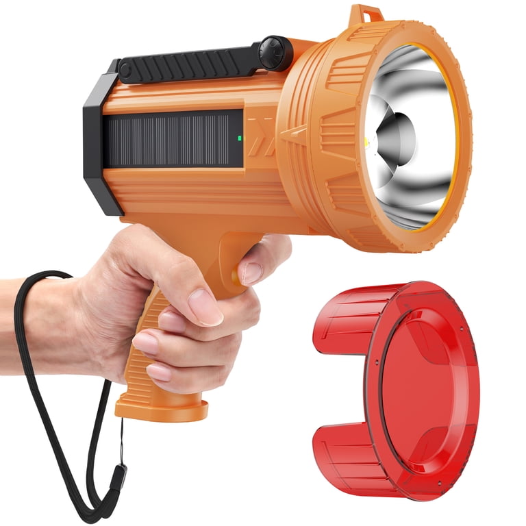 Large Flashlight Or Spotlight Night Saber Handheld 125mm LED 810