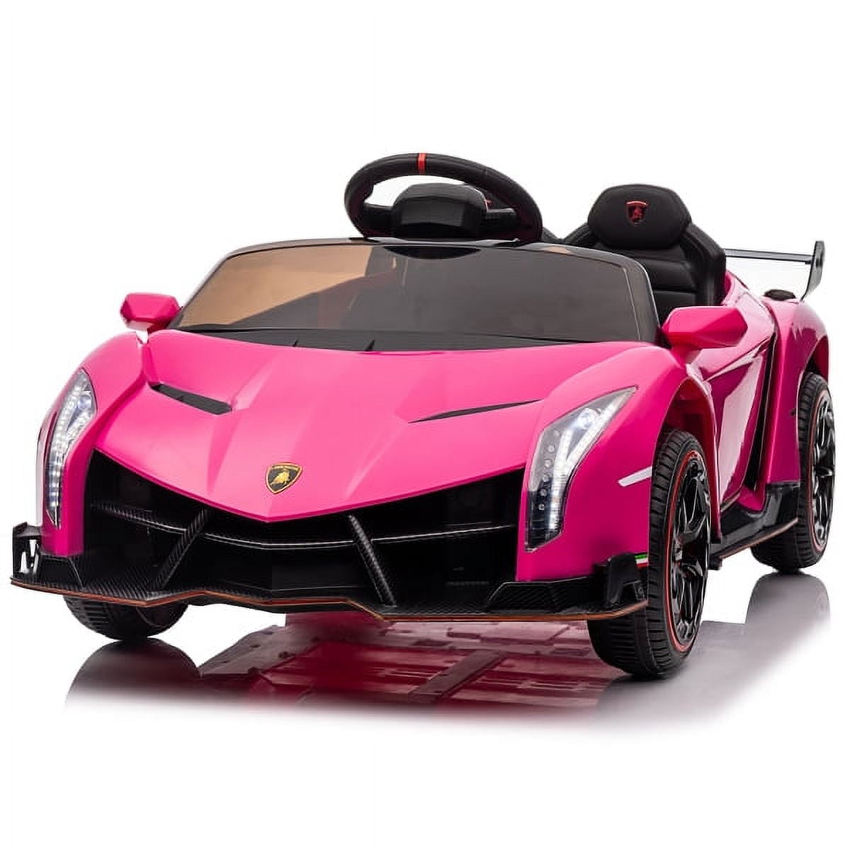 BUYYER Lamborghini Poison Small Dual Drive 12V 4.5AH with 2.4G Remote ...