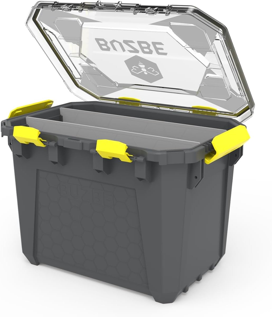 BUZBE Hive 13 Modular Gear Case, Waterproof and Airtight, Stackable ...