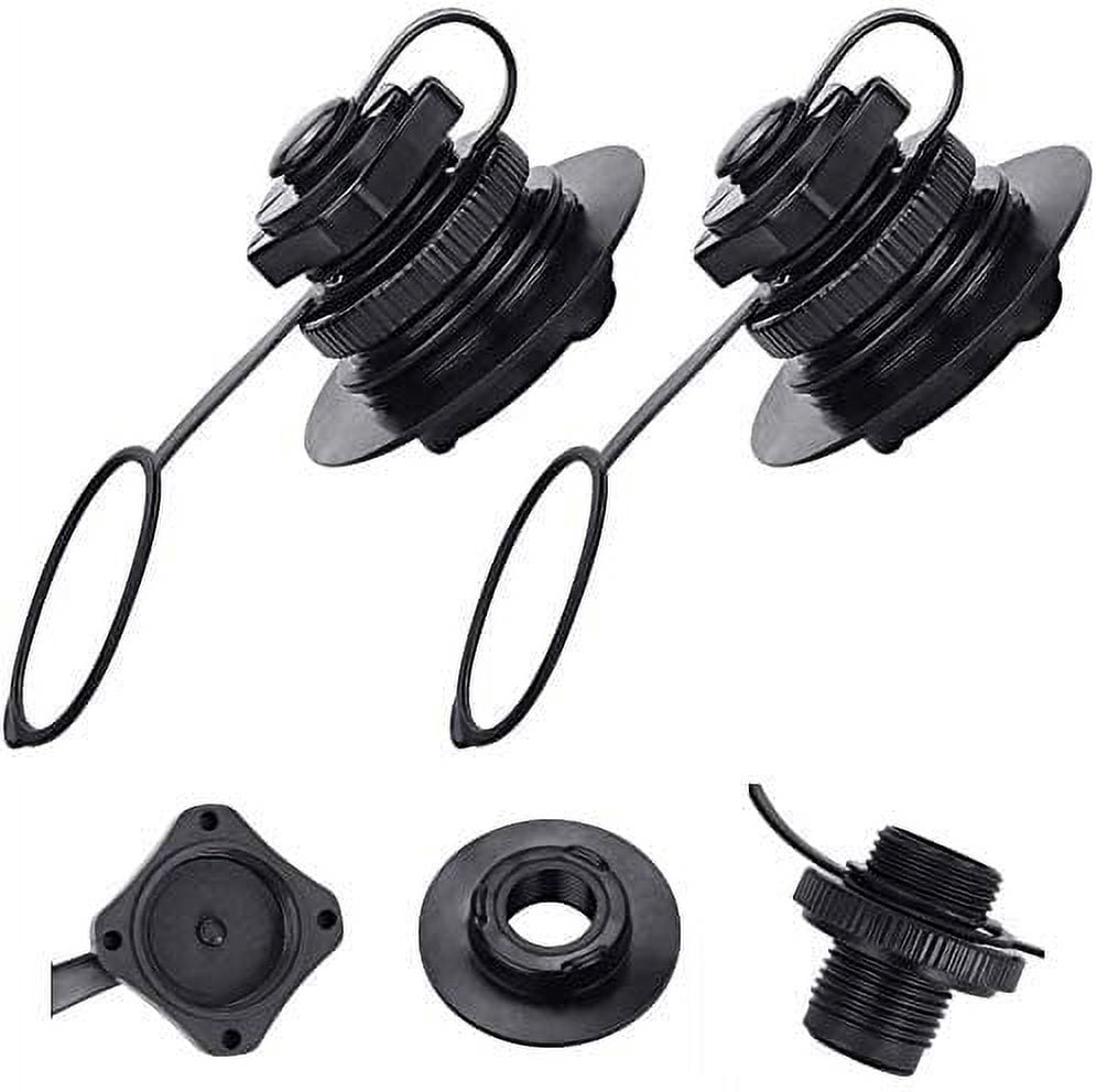 BUZIFU 2pcs Air Valve Inflatable Boat Spiral Air Plugs One-way ...