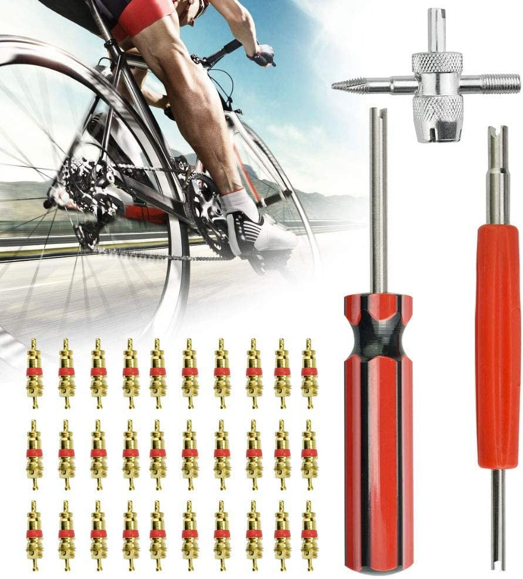 BUZIFU 33pcs Valve Core Remover Tool, Tyre Valve Stem Removal Tool Kit ...