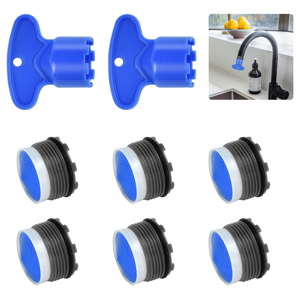 BUZIFU 6 Pcs Faucet Aerators M18 Water Tap Aerator Faucet Flow ...