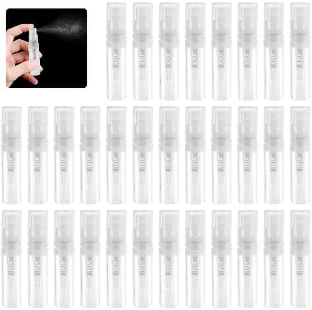 BUZIFU 80 Pcs Mini Spray Bottles, 3ML Mini Atomiser Spray Bottle Mini ...