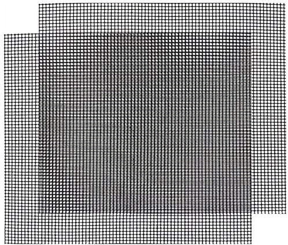 BUZIFU BBQ Grill Mesh Mat Set, 2PCS Non-Stick Reusable Grill Mats ...