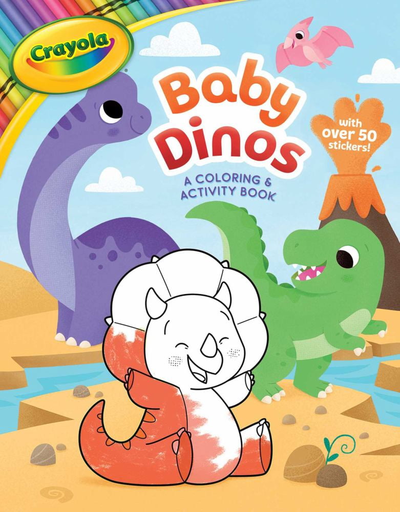 BUZZPOP: Crayola: Baby Dinos: a Coloring and Activity Book (a Crayola ...