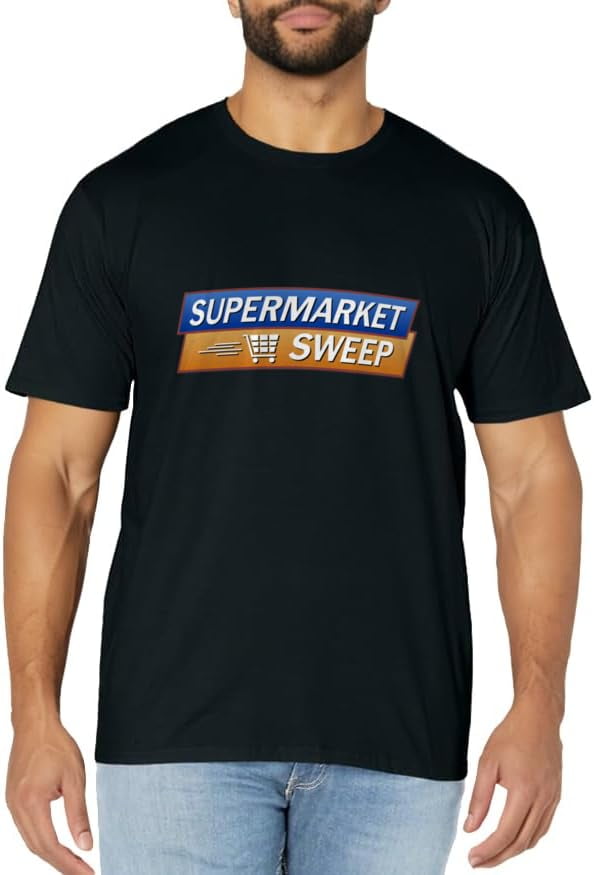 BUZZR Supermarket Sweep Classic Logo T-Shirt - Walmart.com