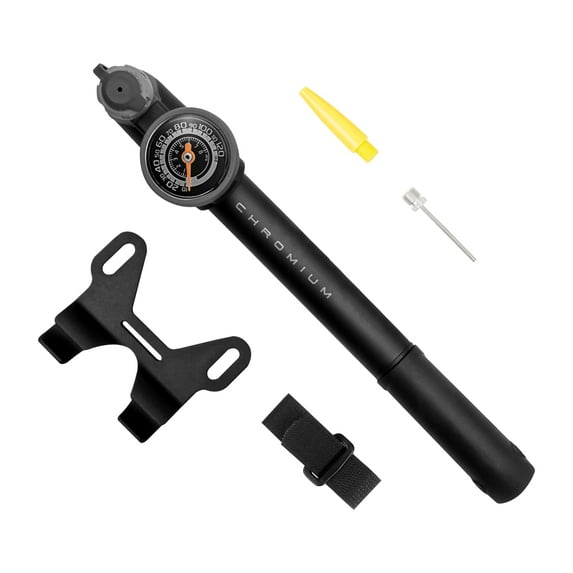 BV Mini Bike Pump Portable Frame Pump, Shock Pump for Bike Shock, Air ...